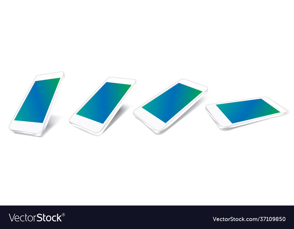 Realistic smartphone Royalty Free Vector Image