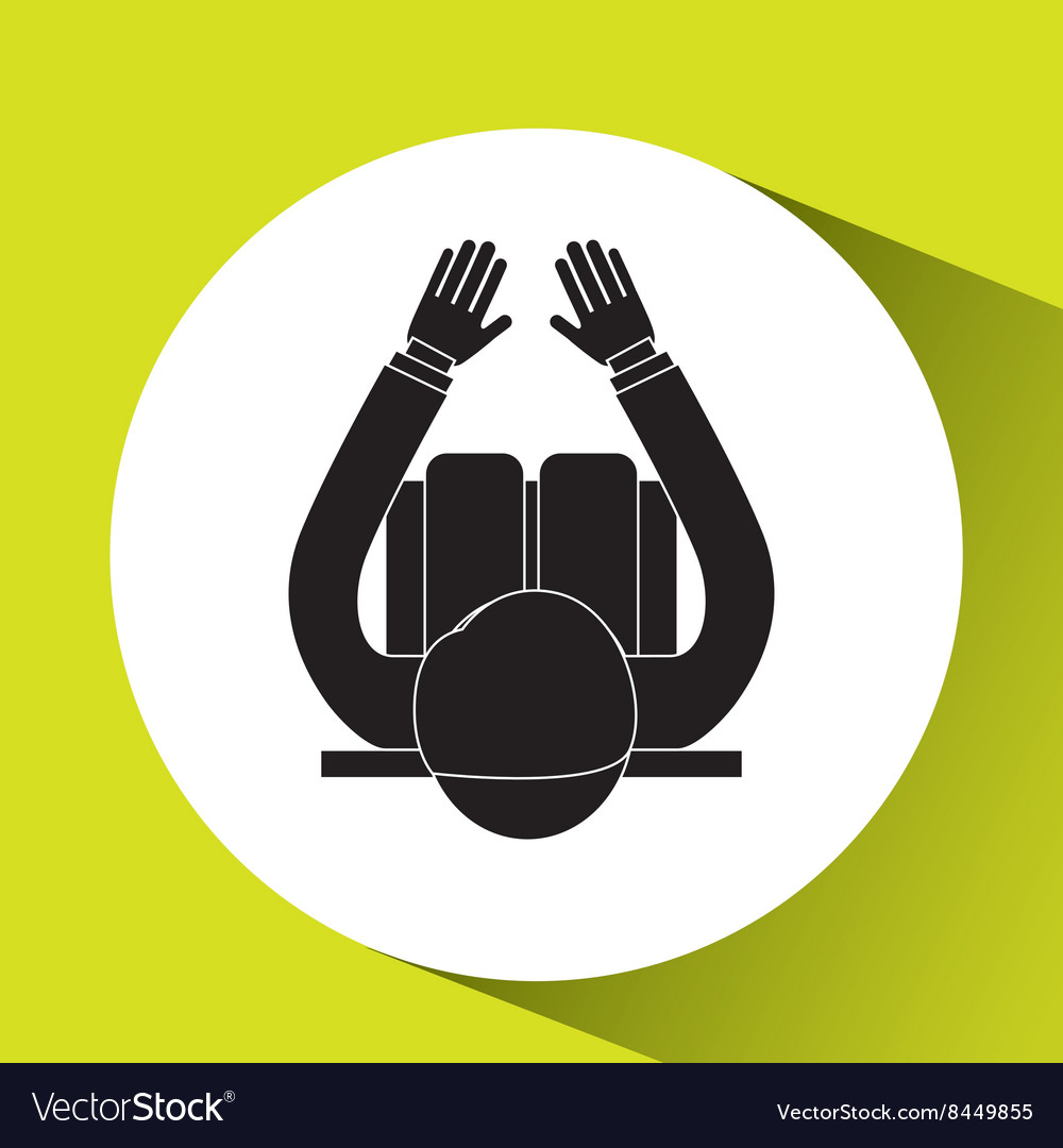 Computer user design Royalty Free Vector Image