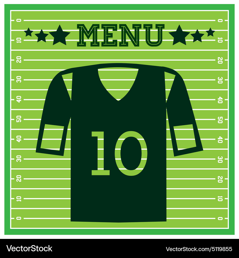 Football design Royalty Free Vector Image - VectorStock