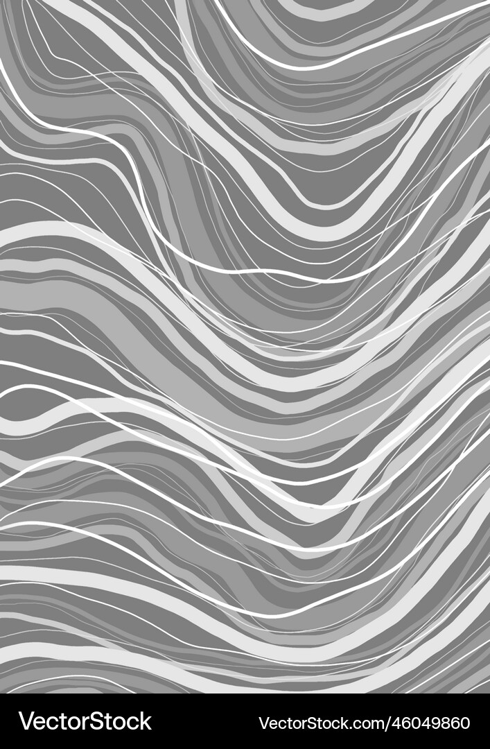 Grey and white line on dark grey background Vector Image