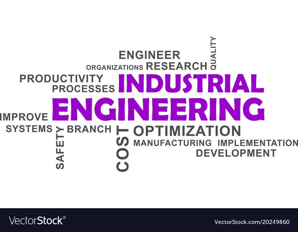 Industrial Process Optimization Royalty Free Vector Image