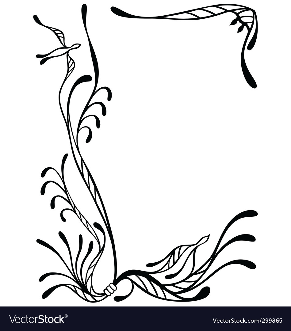 Bird frame Royalty Free Vector Image - VectorStock