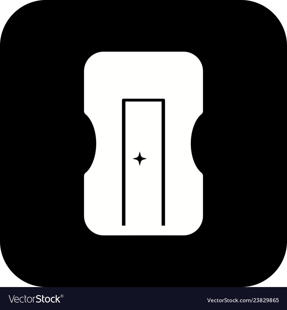 Sharpener icon Royalty Free Vector Image - VectorStock