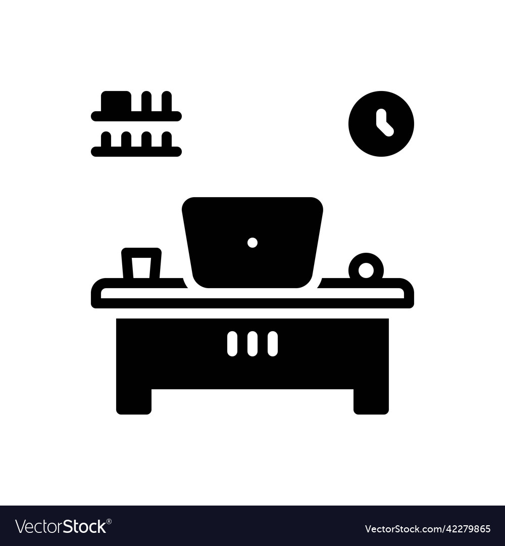 Workplace Royalty Free Vector Image - VectorStock