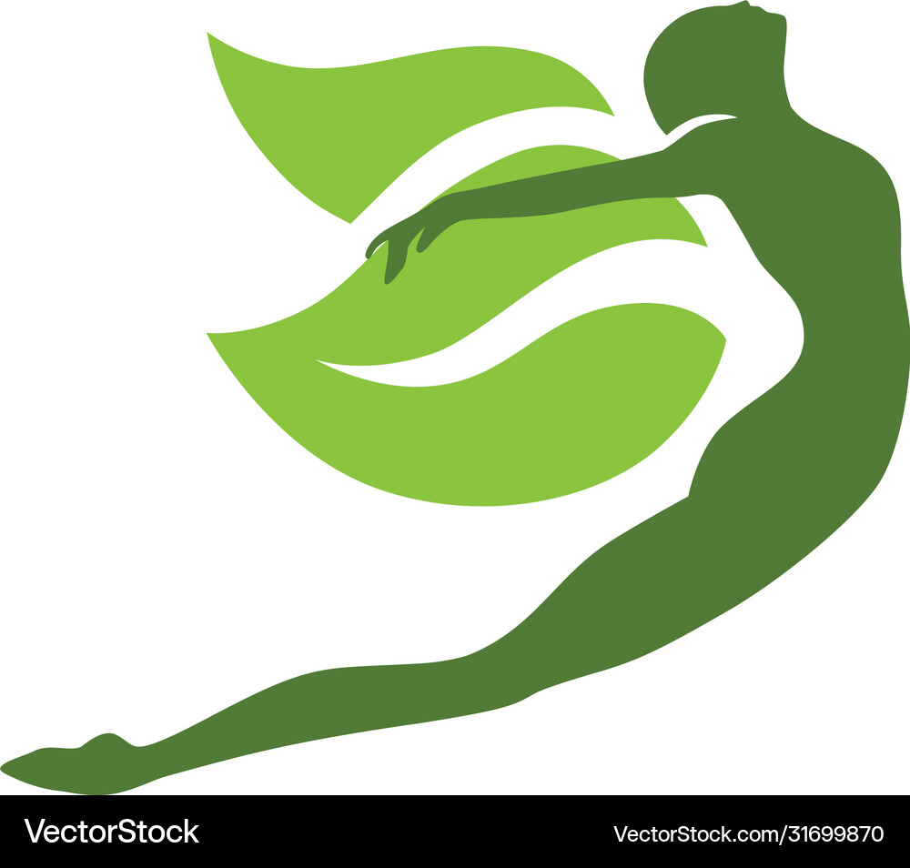 Green woman Royalty Free Vector Image - VectorStock