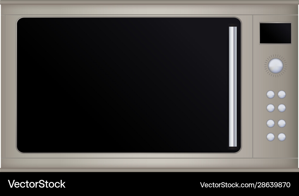 Microwave oven Royalty Free Vector Image - VectorStock