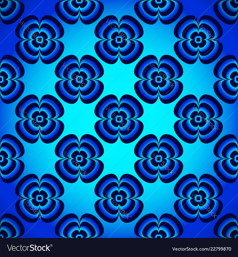 Psychedelic unreal pattern Royalty Free Vector Image