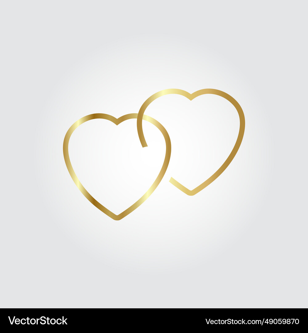 Valentine heart symbol design Royalty Free Vector Image