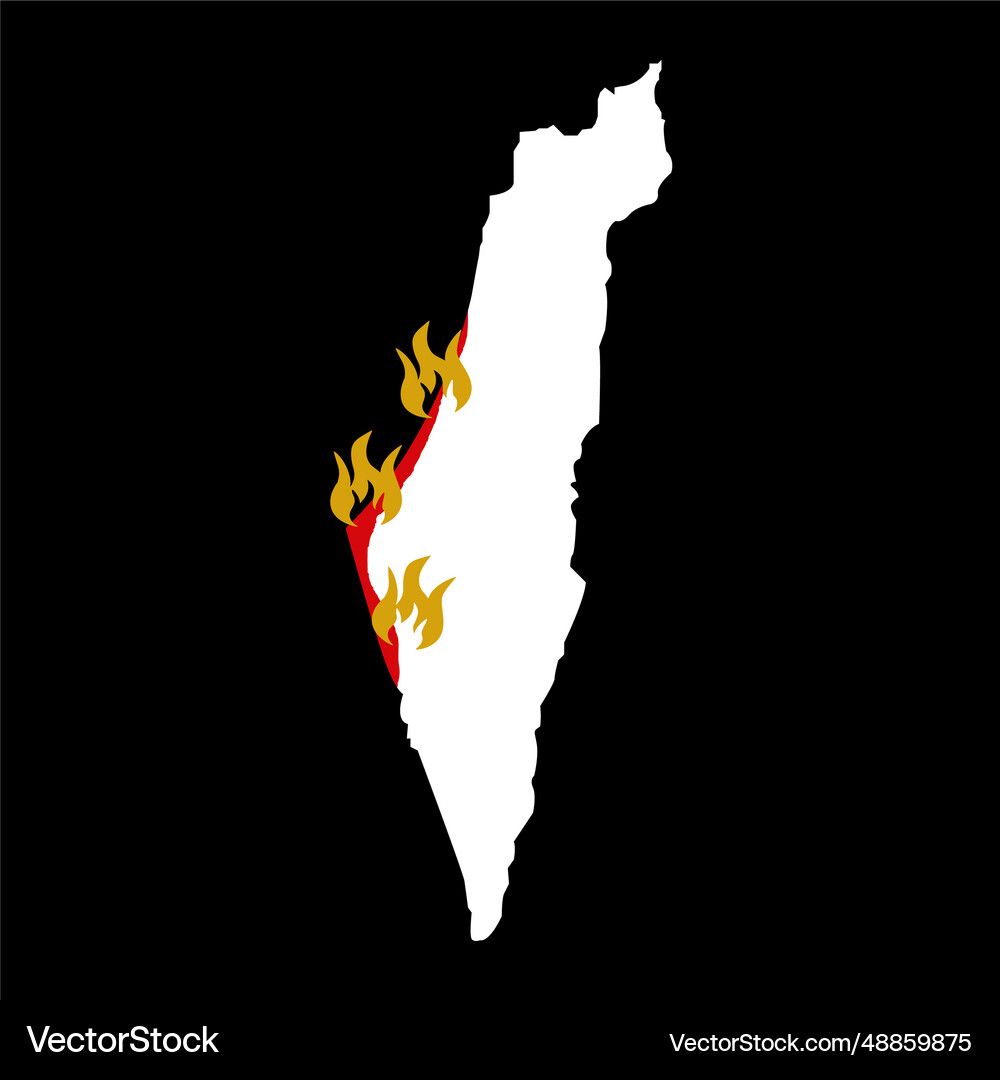 Hamas attack on israel stop war save israeli Vector Image
