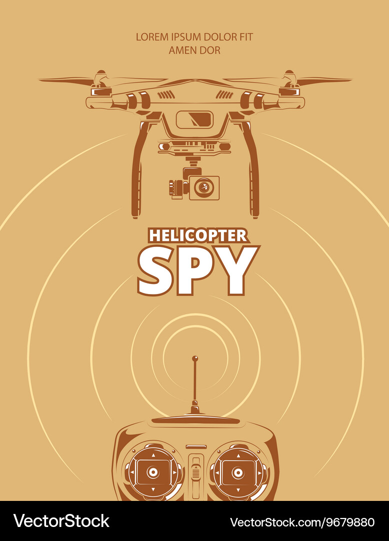 Drone Royalty Free Vector Image - VectorStock