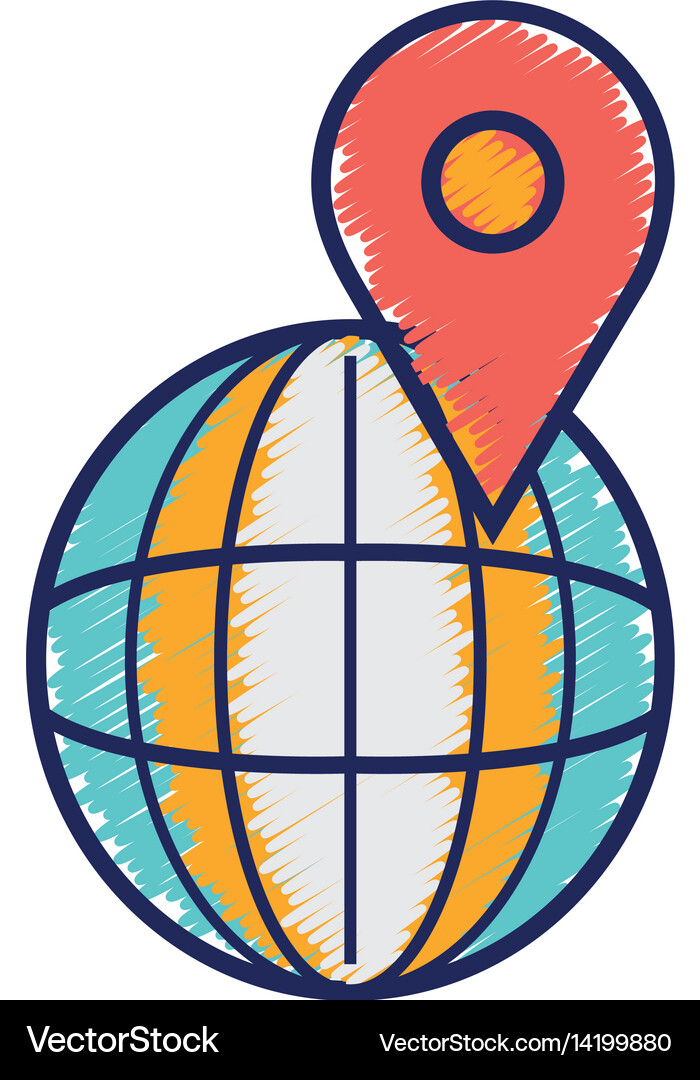 Global symbol to delivery services Royalty Free Vector Image