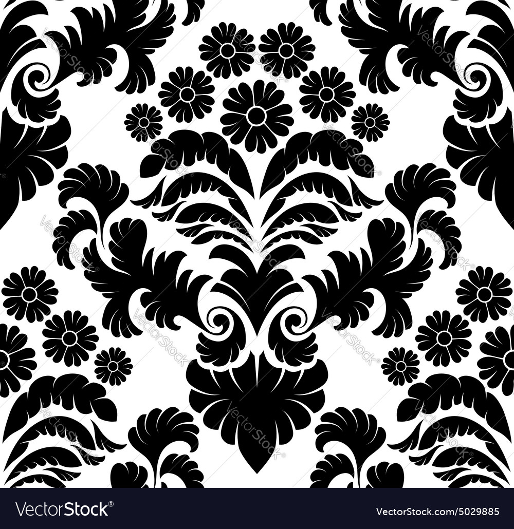 Damas pattern Royalty Free Vector Image - VectorStock