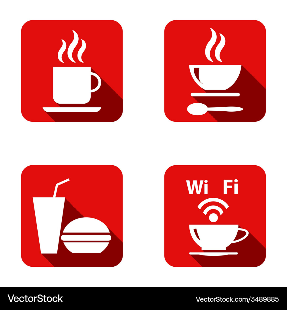 Food platter icon symbol Royalty Free Vector Image