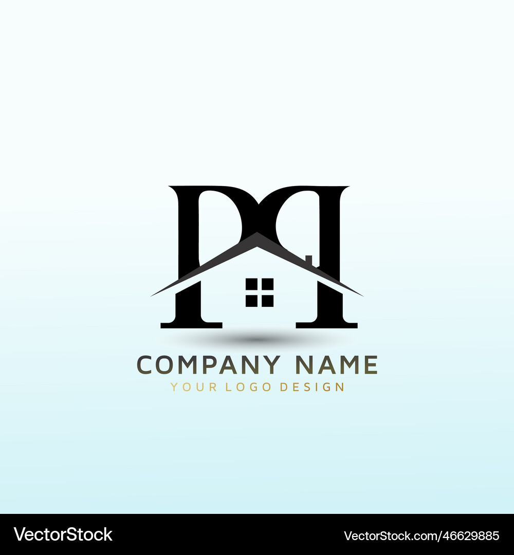 Innovative design for new property management Vector Image