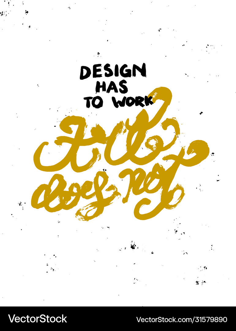 Inspirational quote motivation typography Vector Image