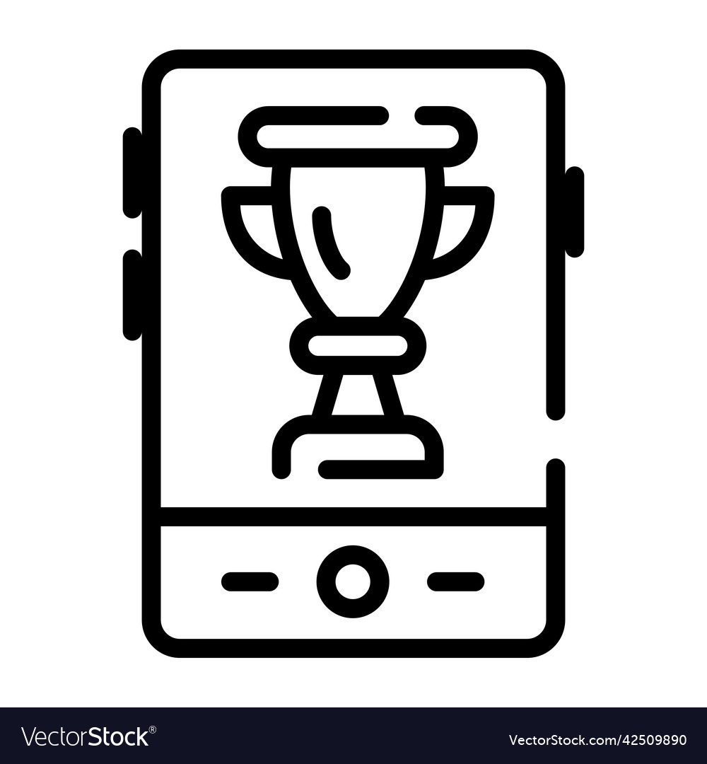 Trophy Royalty Free Vector Image - VectorStock