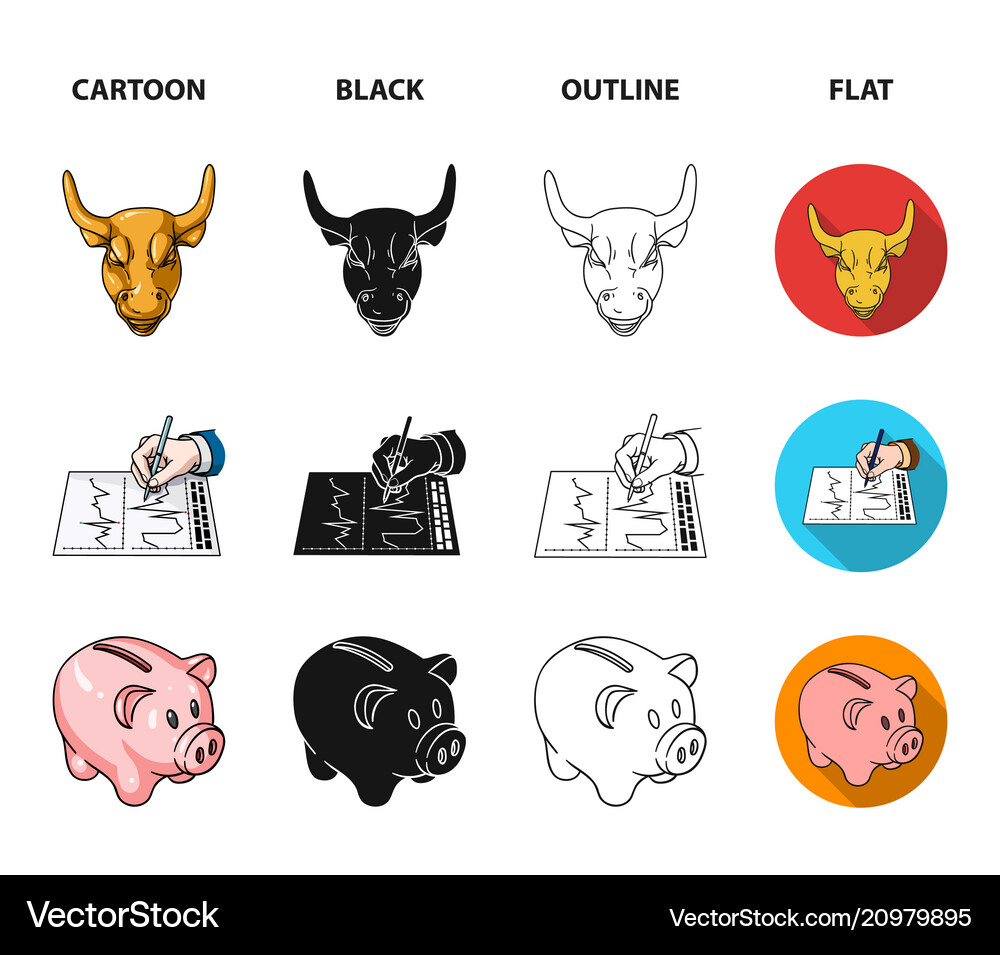 Bank business schedule bundle of notes time Vector Image