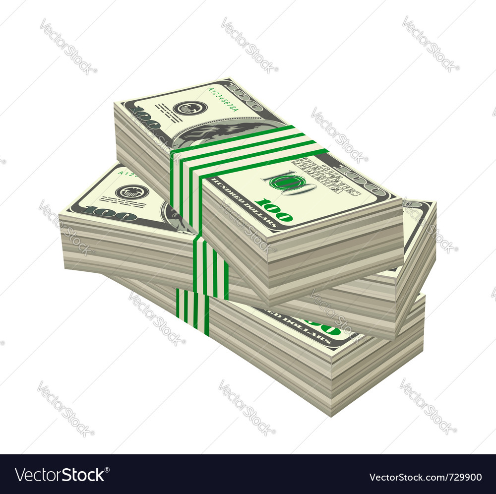 Dollars Royalty Free Vector Image - VectorStock