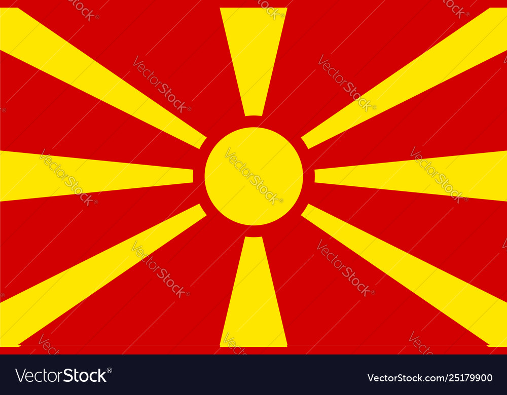 Flag rectangular shape Royalty Free Vector Image