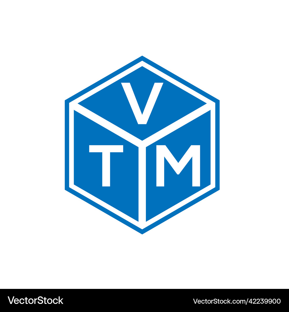 Vtm Logo Premium Vector | VTM Letter Logo Design For Technology