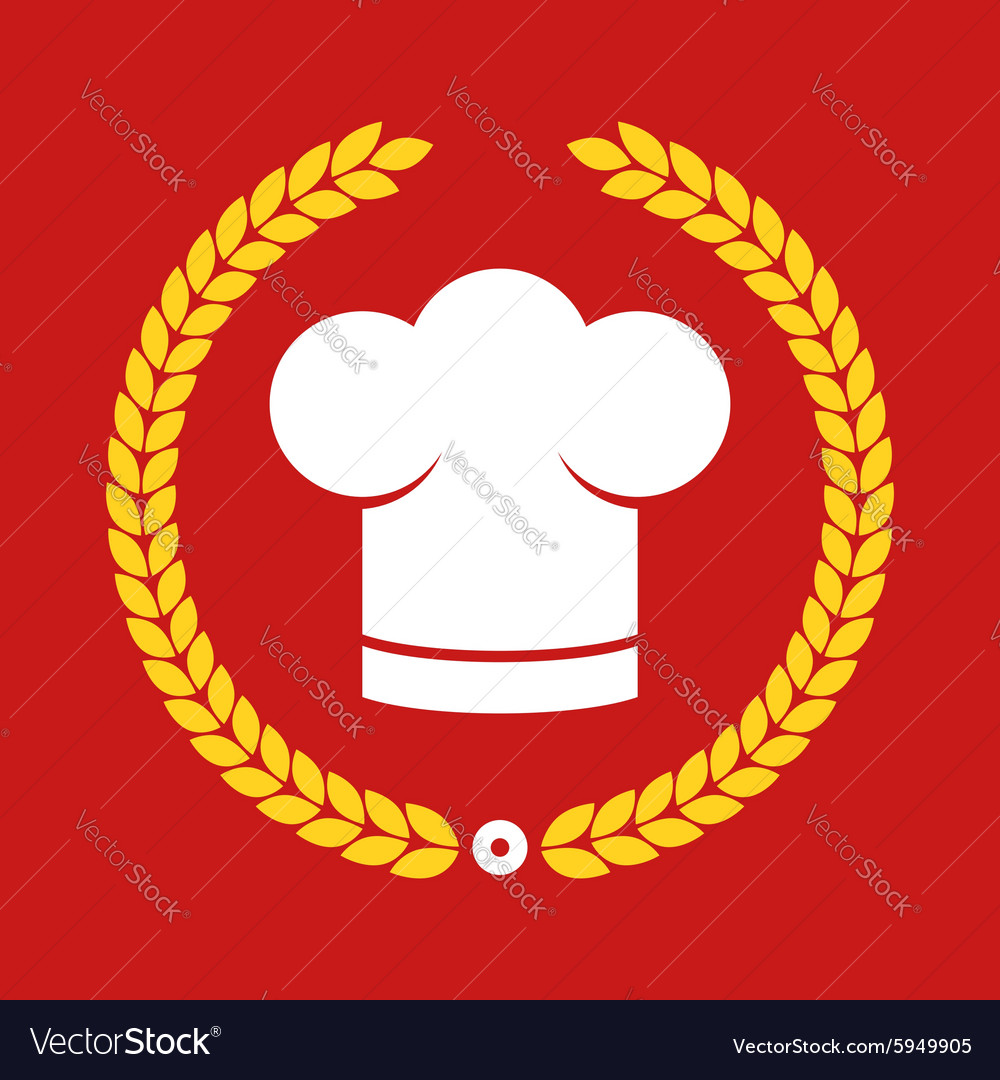 Chief hat Royalty Free Vector Image - VectorStock