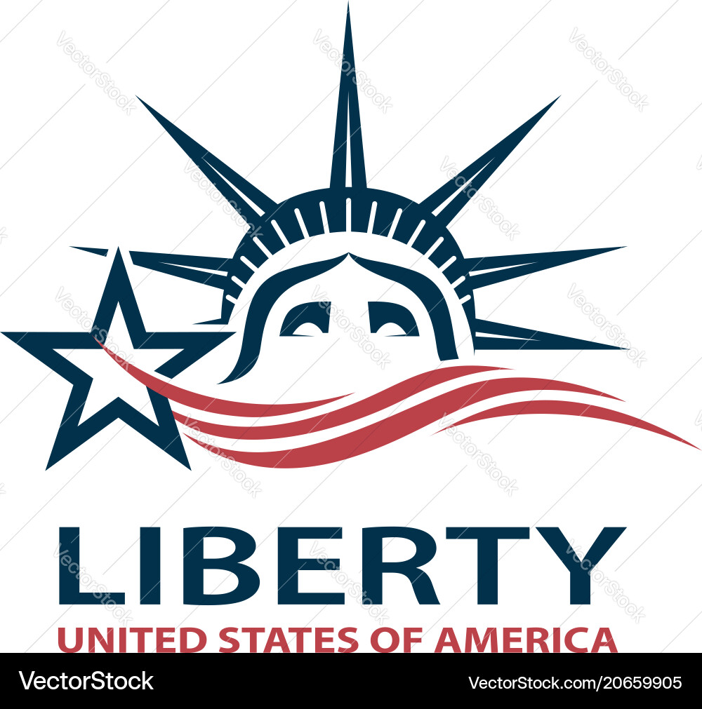 Statue of liberty Royalty Free Vector Image - VectorStock