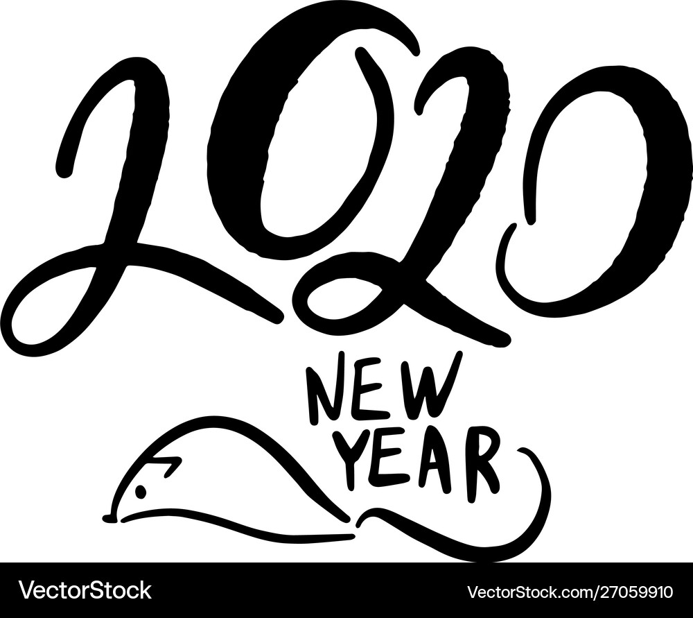 Inspirational handwritten brush lettering Vector Image