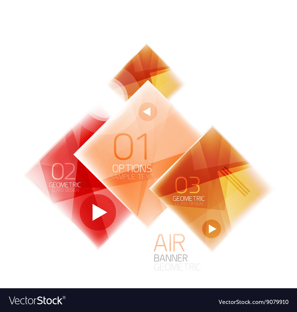 Square web box Royalty Free Vector Image - VectorStock