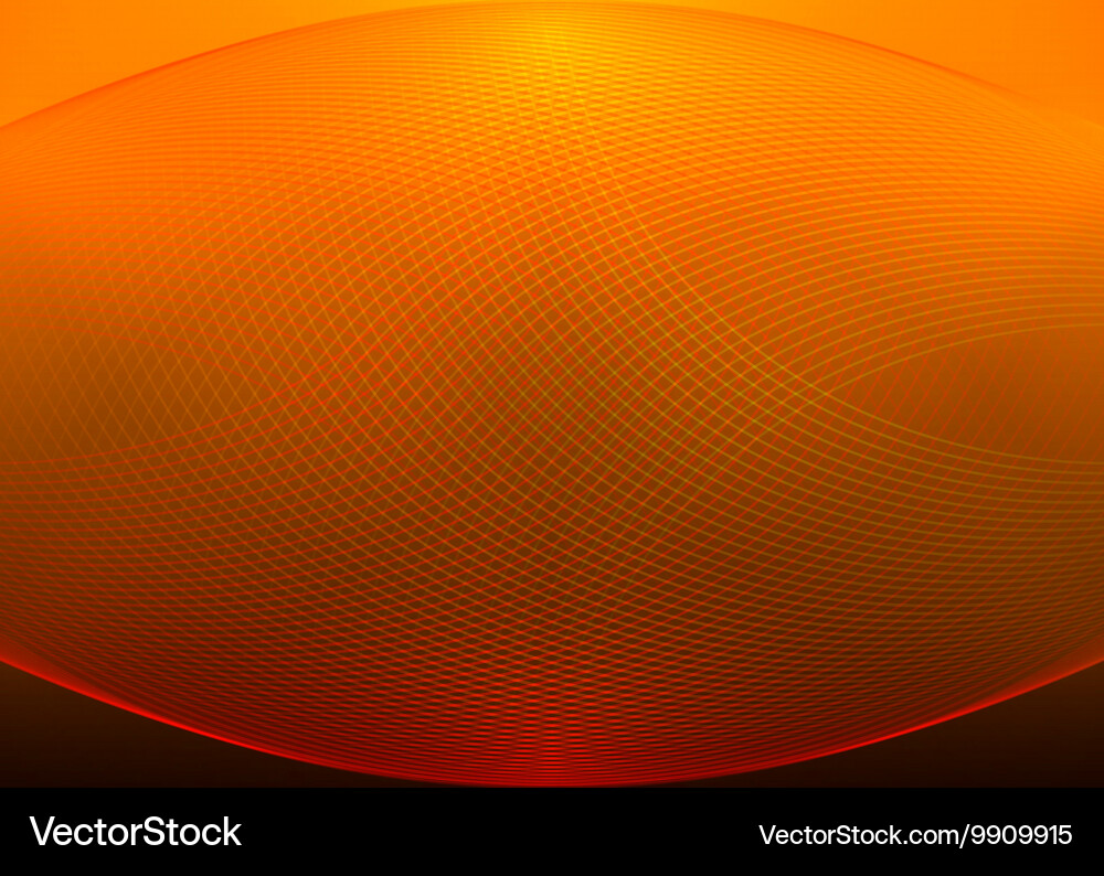 Orange grid background Royalty Free Vector Image