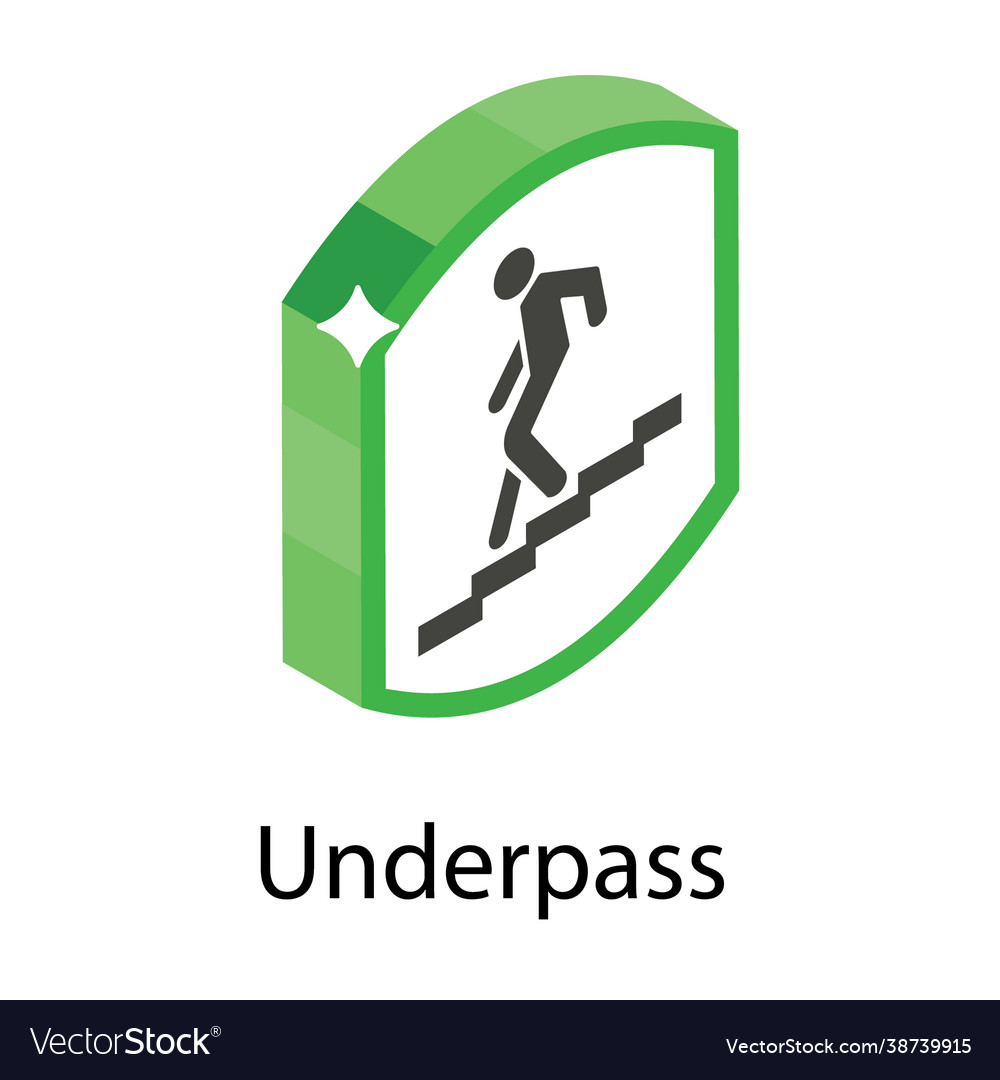 Underpass Royalty Free Vector Image - VectorStock