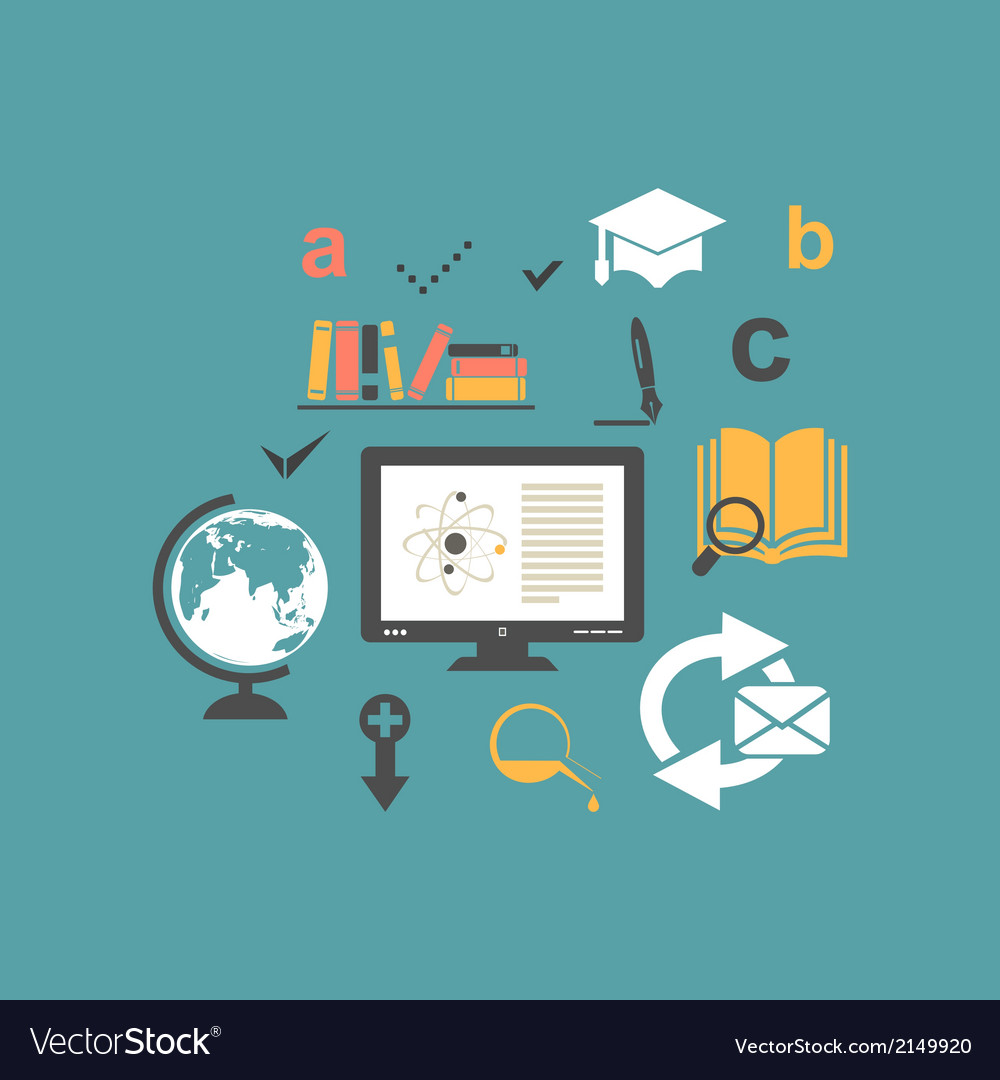 Computer Royalty Free Vector Image - VectorStock