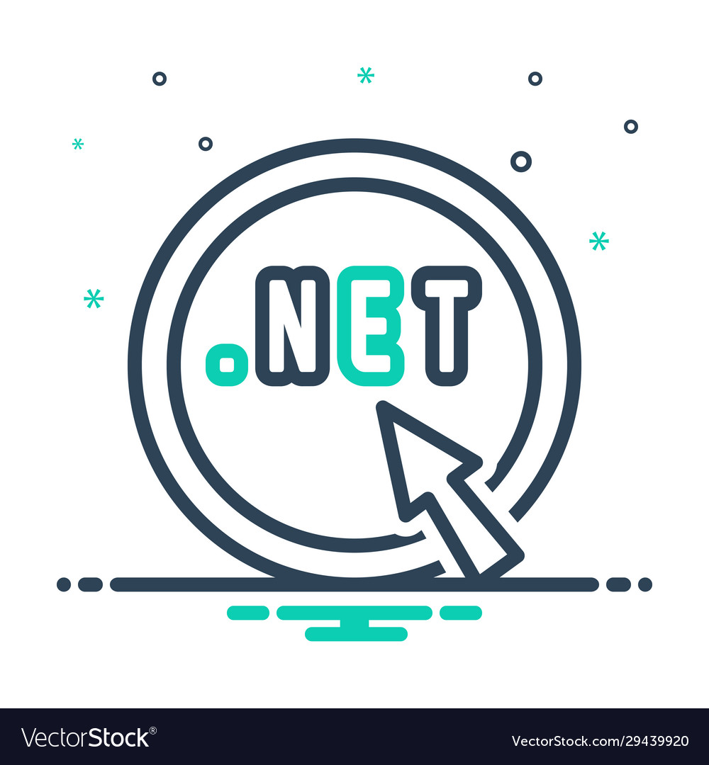 Dotnet Royalty Free Vector Image - VectorStock