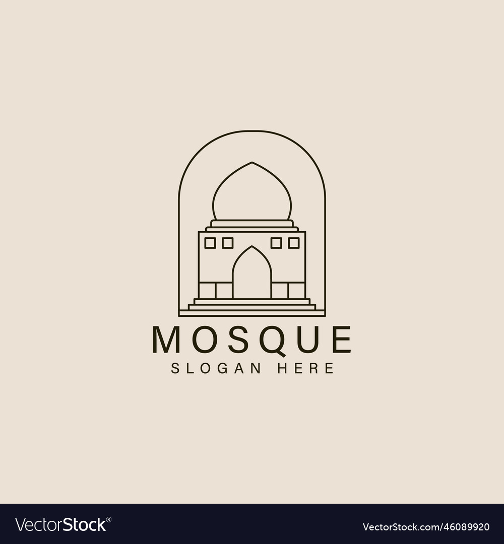 Mosque Royalty Free Vector Image - VectorStock