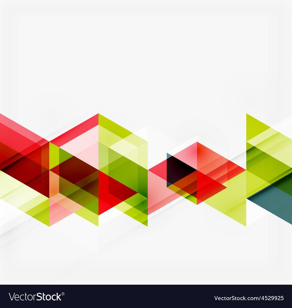 Abstract geometric background modern overlapping Vector Image