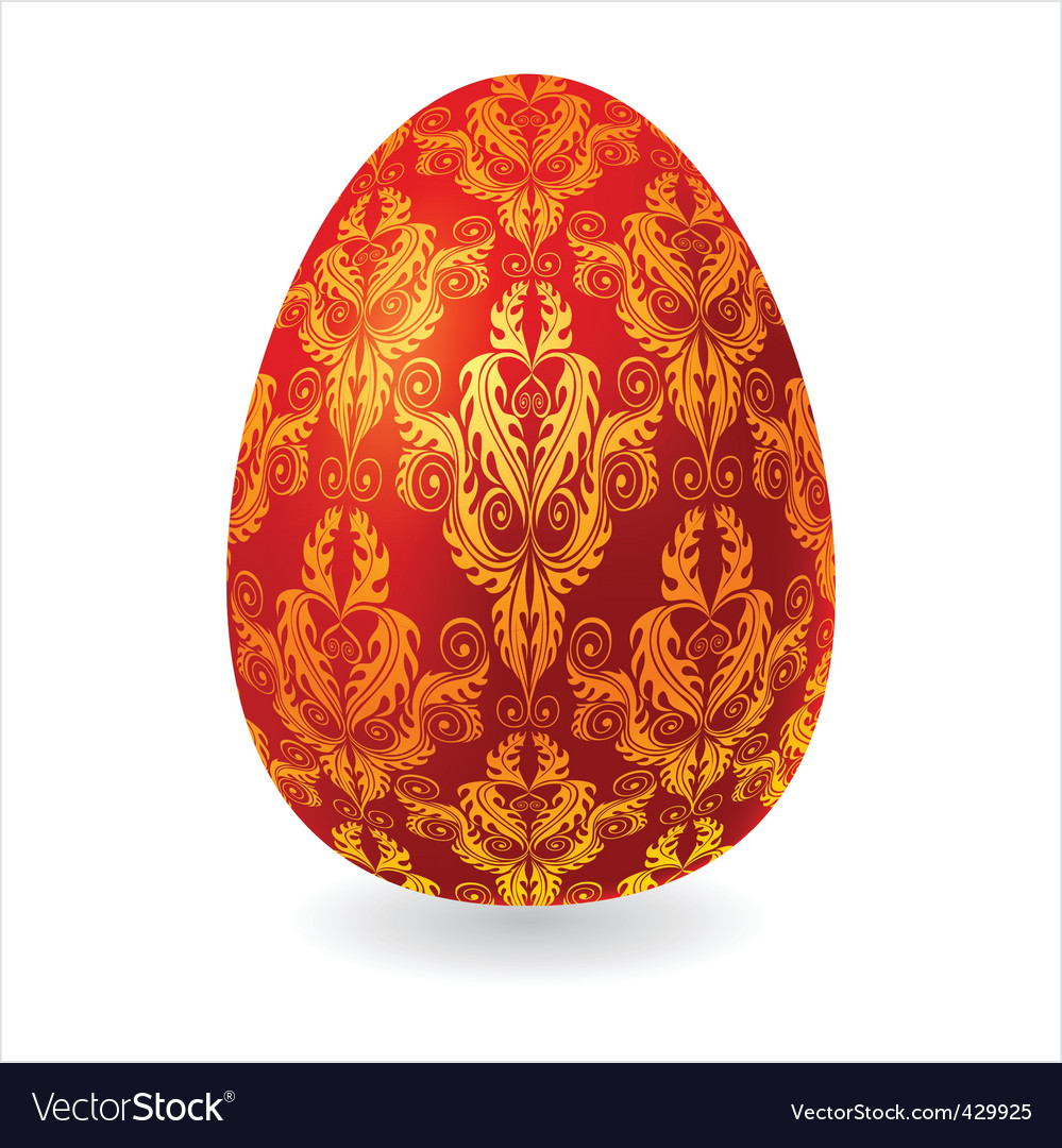 Easter egg Royalty Free Vector Image - VectorStock