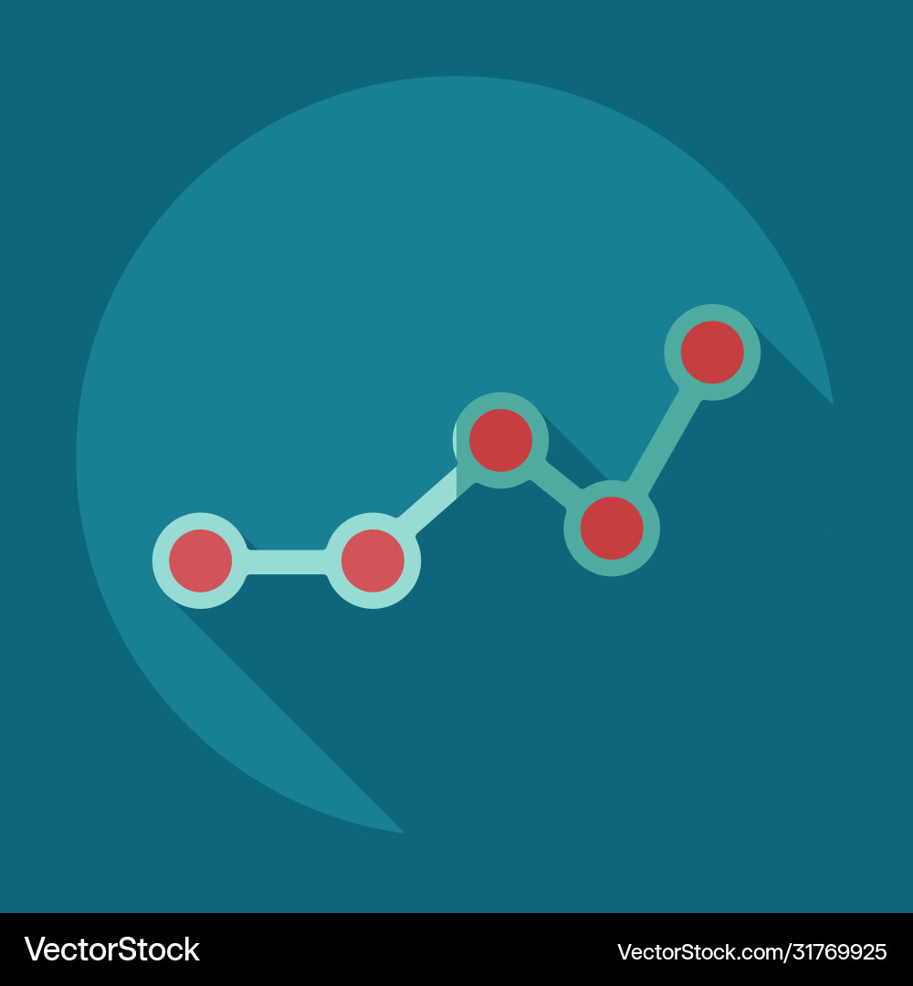 Flat modern design with shadow icons business icon