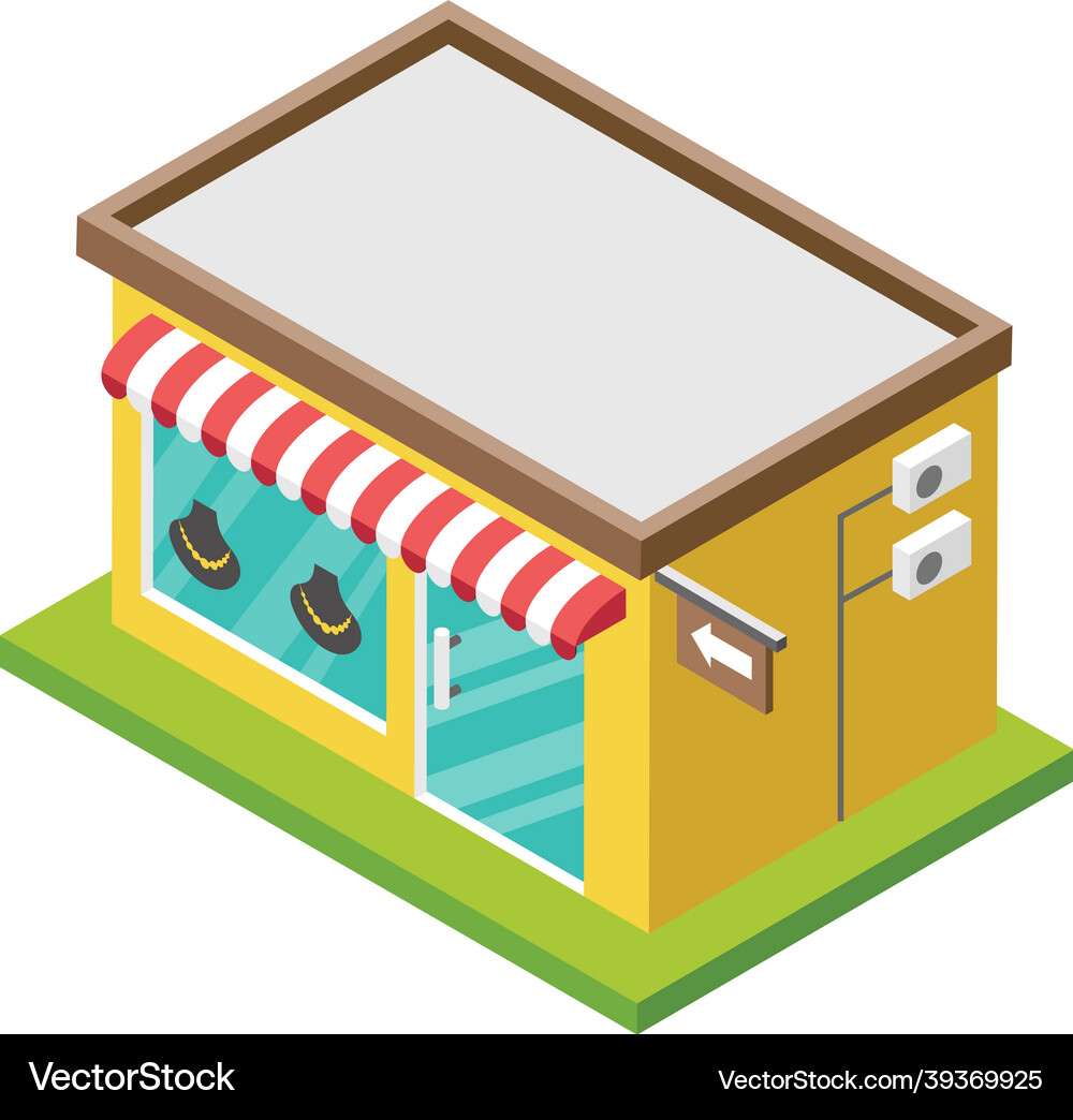 Jewellery shop Royalty Free Vector Image - VectorStock