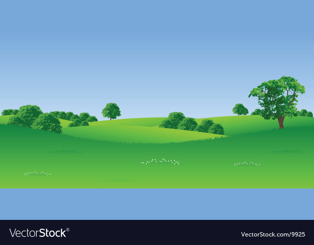 Landscape Royalty Free Vector Image - VectorStock