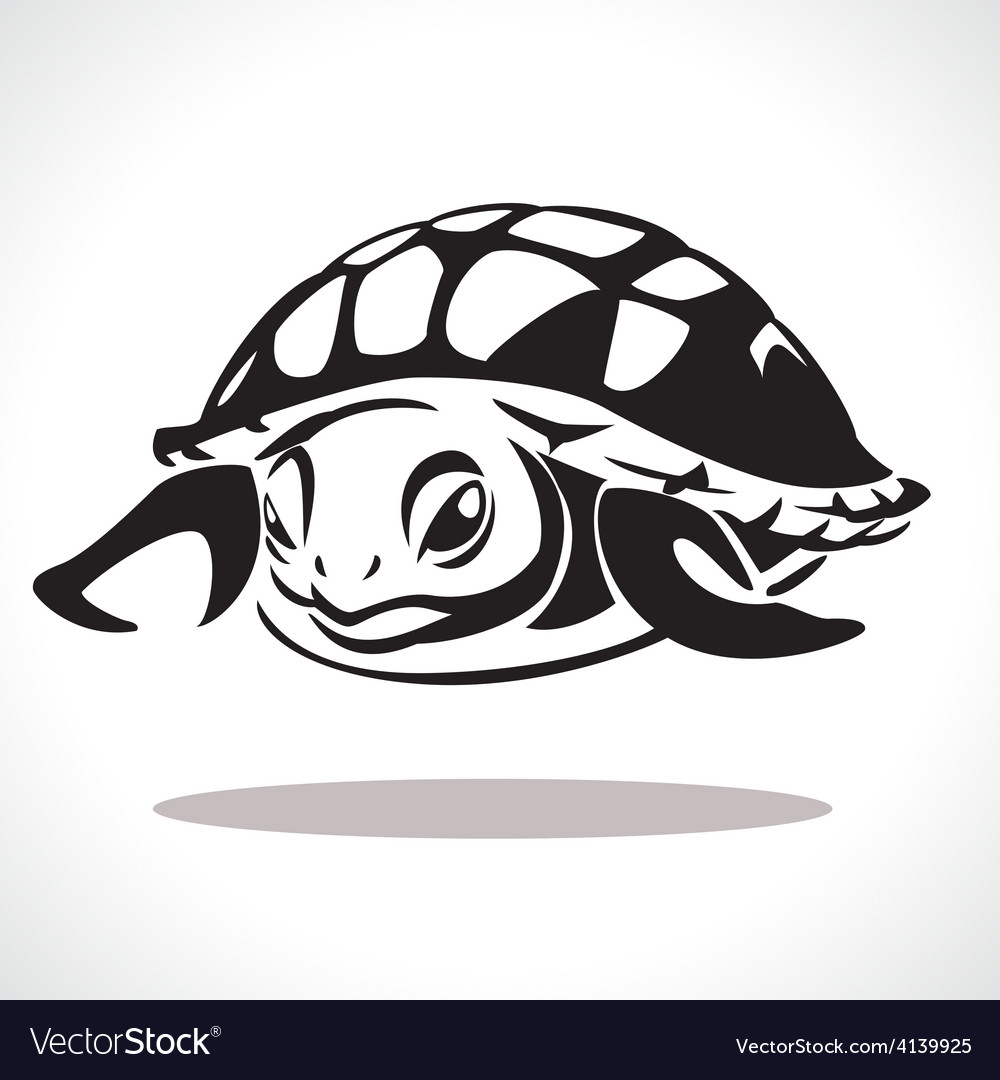 Turtle 2 Royalty Free Vector Image - VectorStock