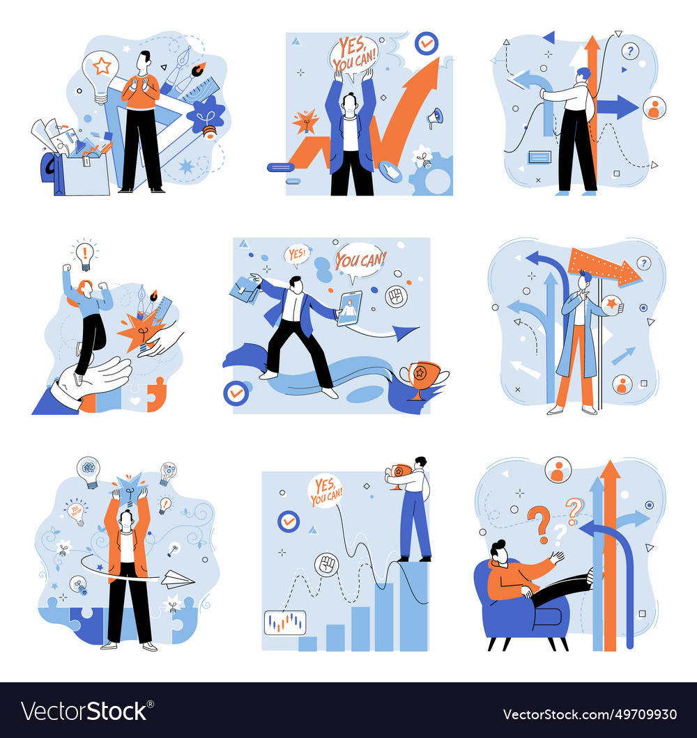 Start up developing solid strategy is crucial Vector Image