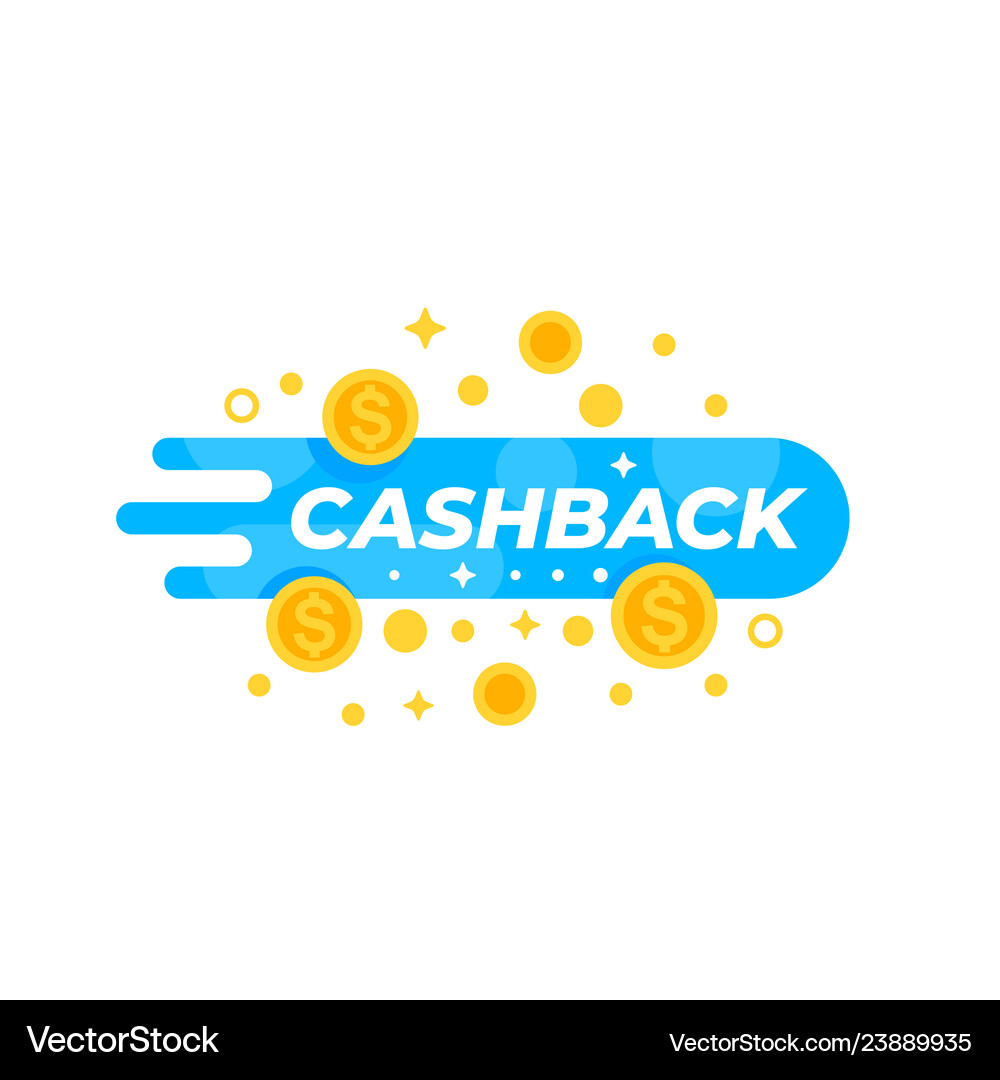 Cashback offer money refund Royalty Free Vector Image