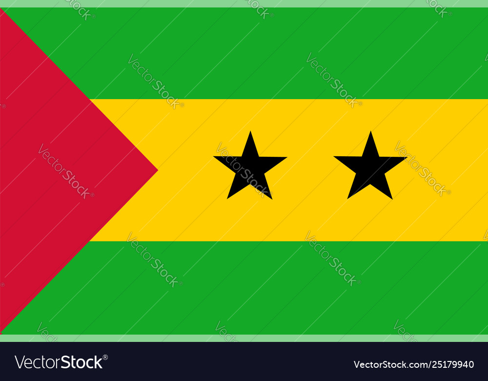 Flag rectangular shape Royalty Free Vector Image