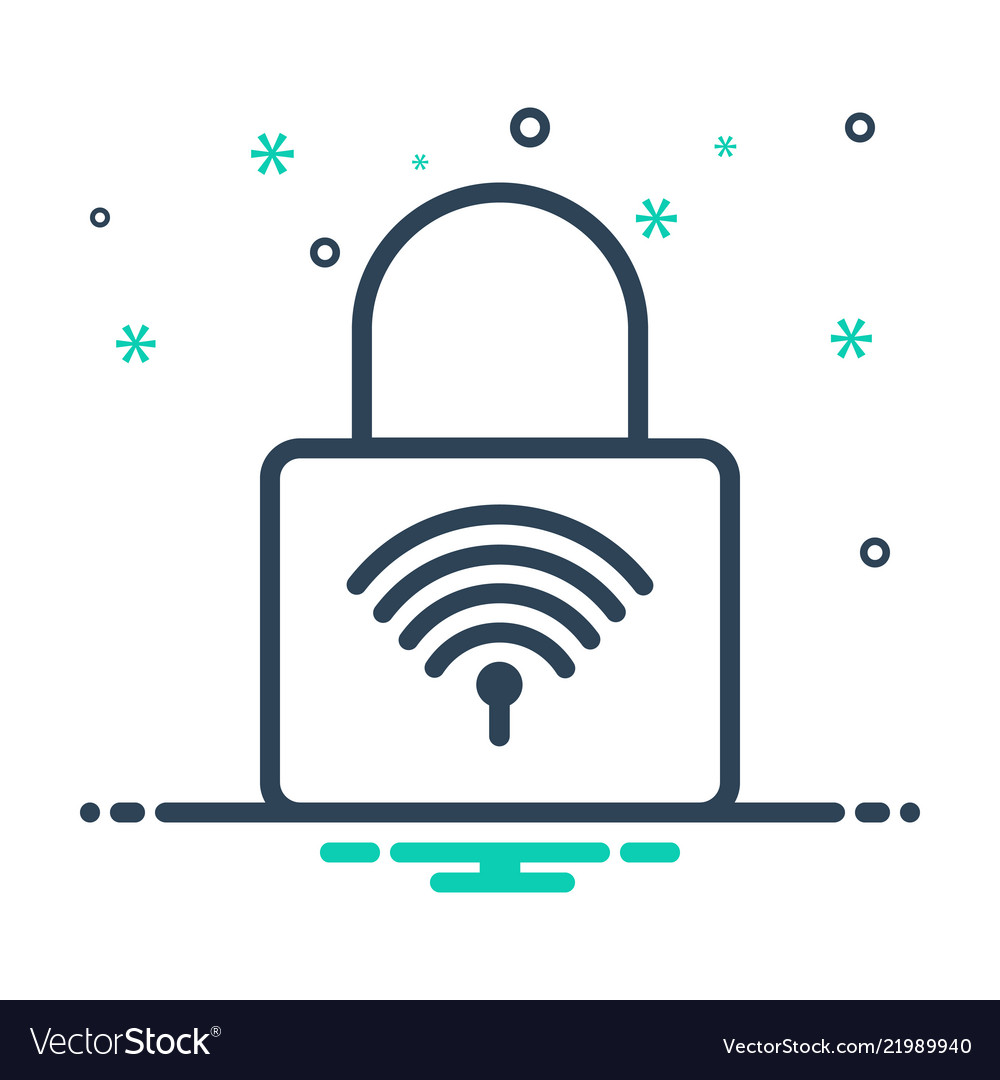 Secureline Royalty Free Vector Image - VectorStock