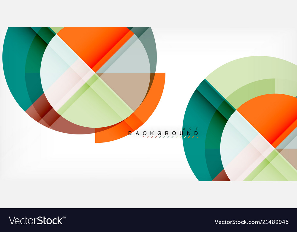 Circle abstract background Royalty Free Vector Image