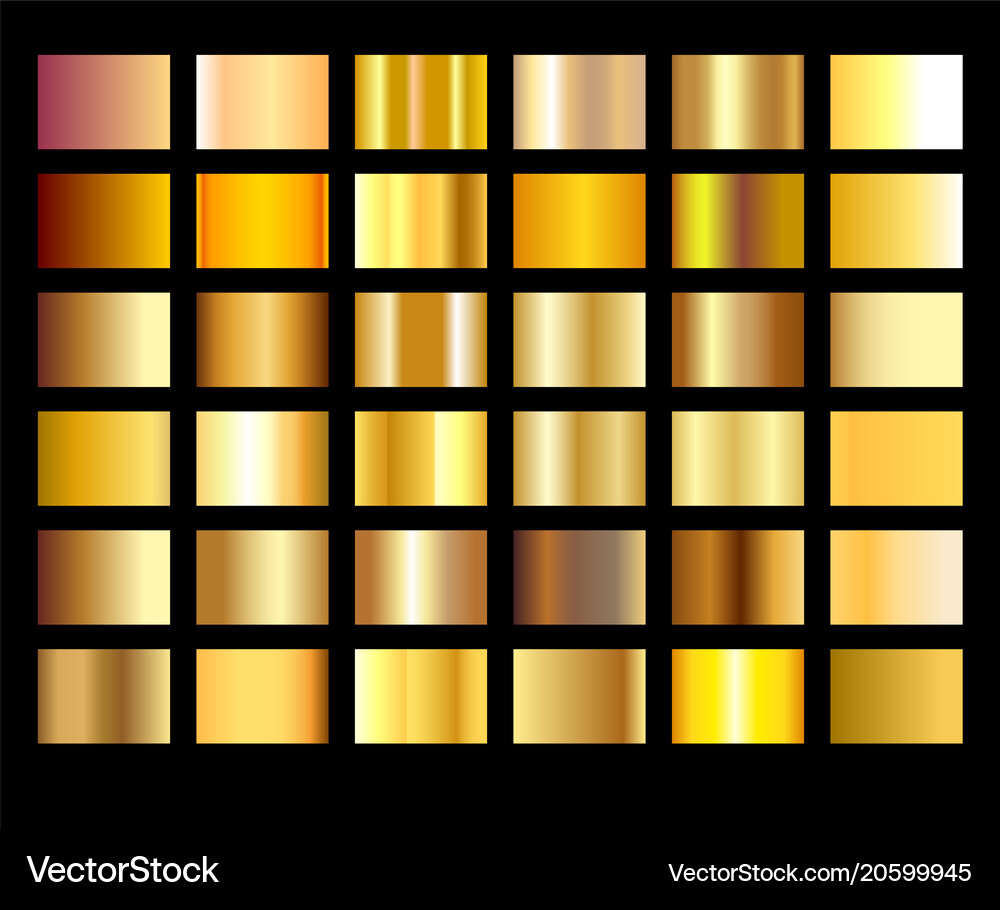 Gold background texture icon seamless Royalty Free Vector