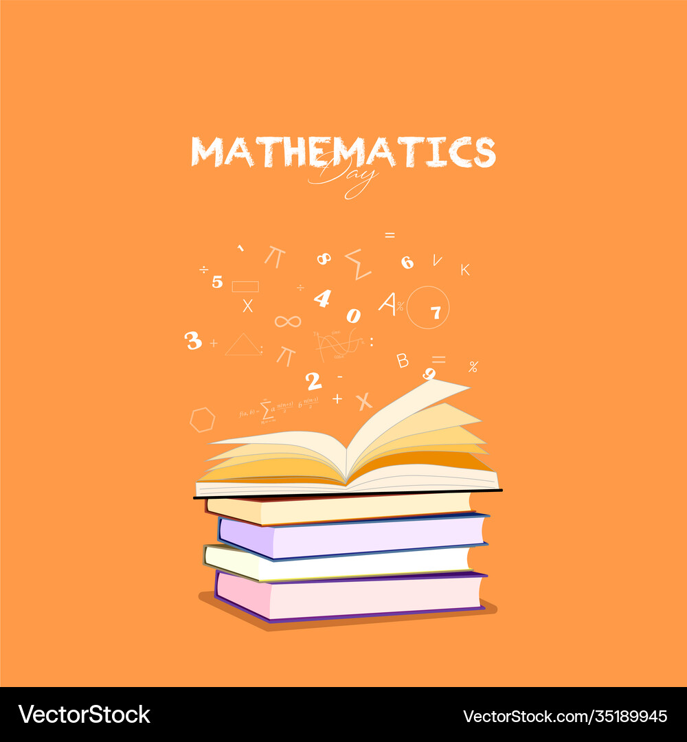 National mathematics day 22 december which Vector Image