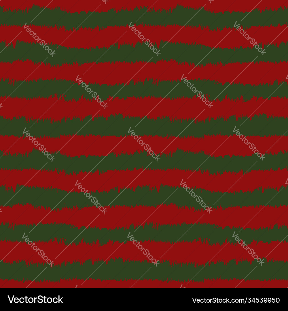 Christmas brush stroke fur seamless pattern Vector Image