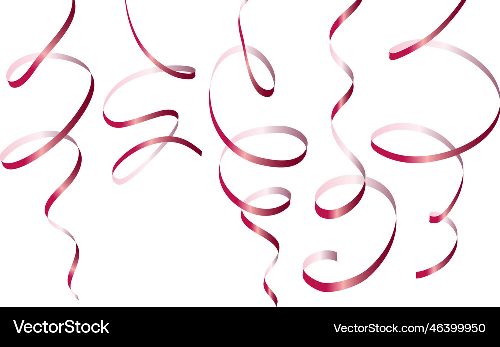 Party ribbon Royalty Free Vector Image - VectorStock