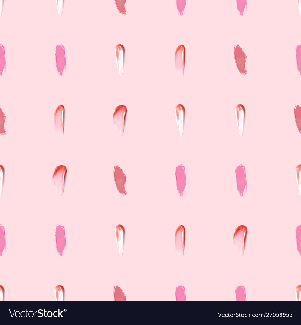 Make up seamless pattern beauty background Vector Image Make up seamless pattern beauty background Vector Image
