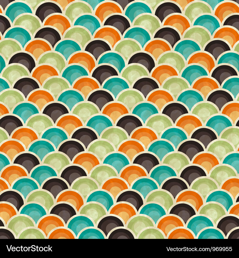 Retro Geometric Pattern Royalty Free Vector Image